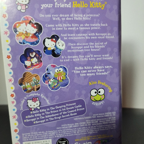 Sanrio | Media | Hello Kitty Friends Vhs Tape | Poshmark